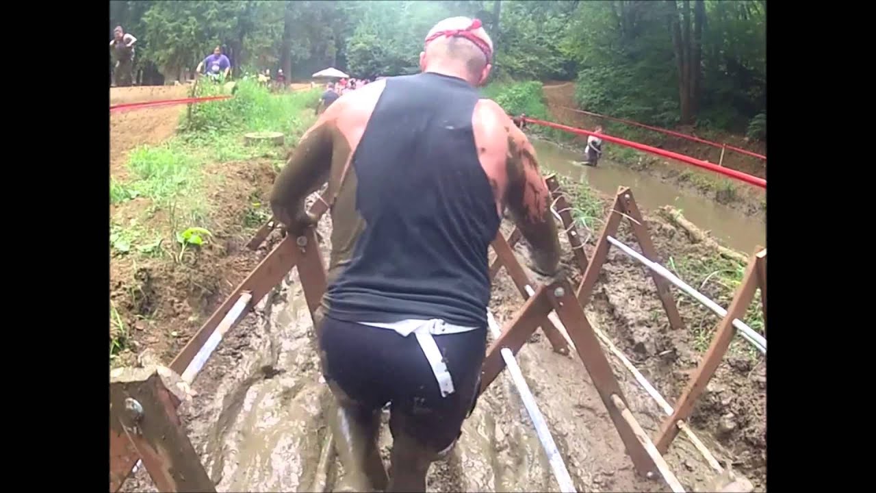 Run For Your Lives 5k mud run with GoPro video footage - YouTube