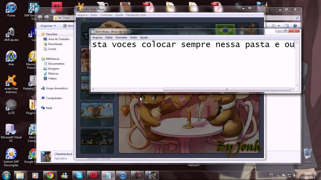 Como Usar Plugin no Transformice - YouTube