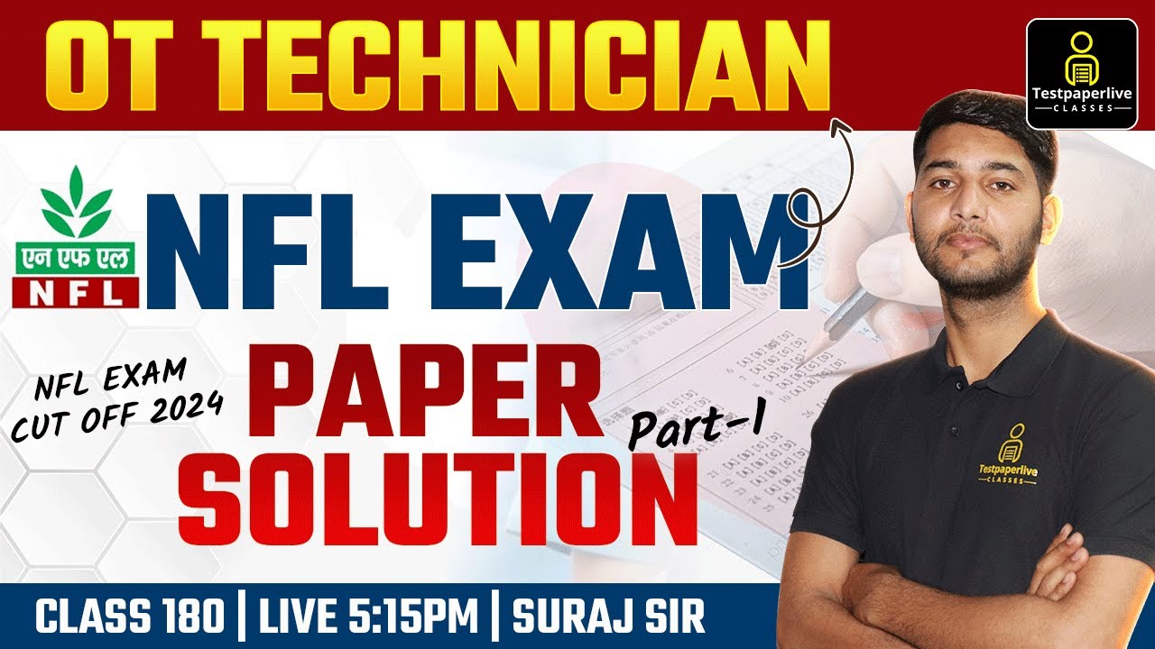 NFL OT Technician Exam Paper Solution 2024 | NFL EXAM CUT OFF 2024 ...