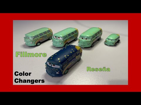Cars - Reseña de Fillmore de Color Changers - Freddy ToMate - YouTube