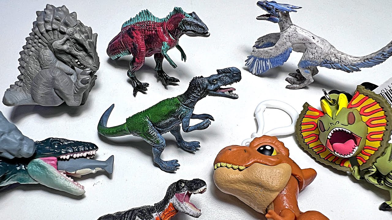 100 NEW MINI Jurassic World Dinosaurs Toys! Indominus Rex, Indoraptor ...