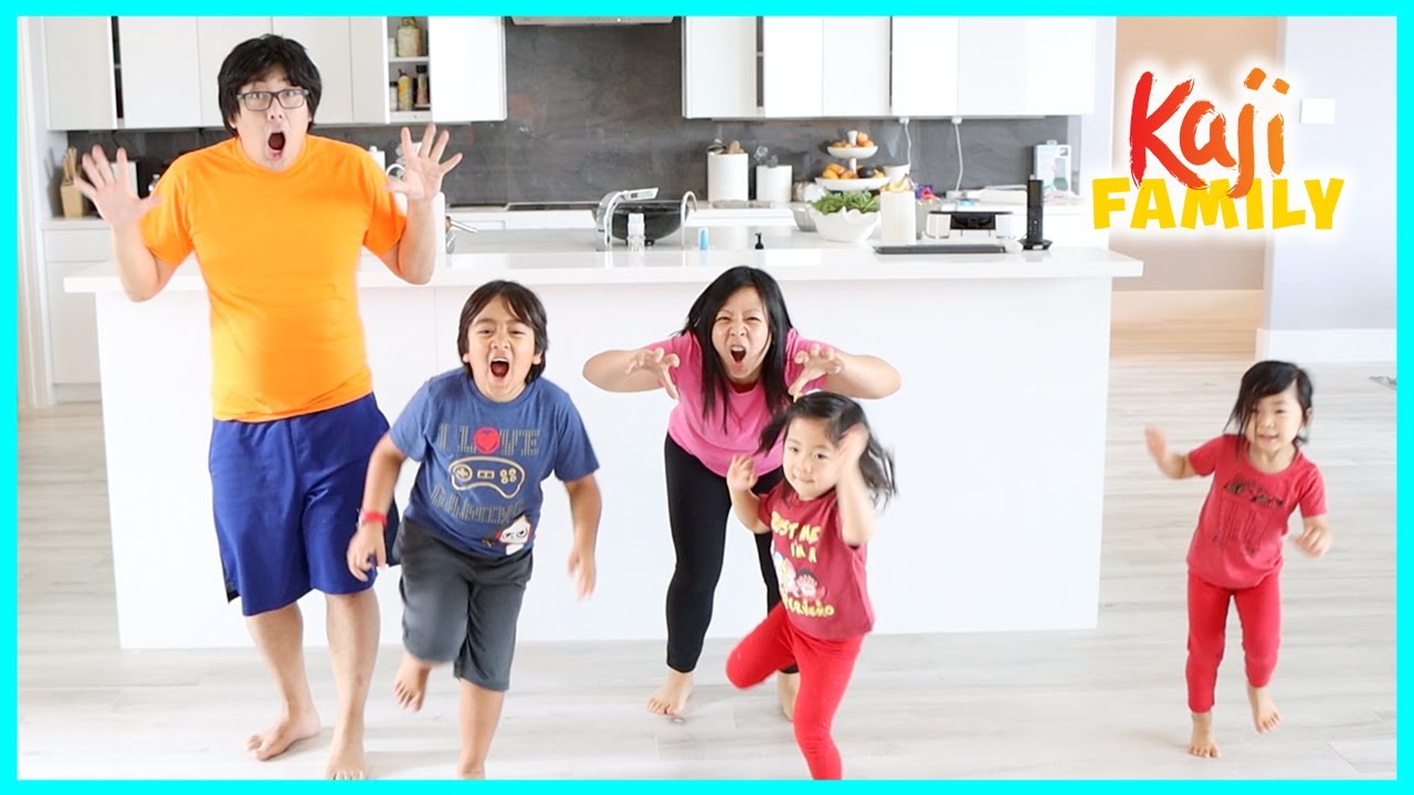 Ryan's fun kids activities to have fun at home and morning routine ...