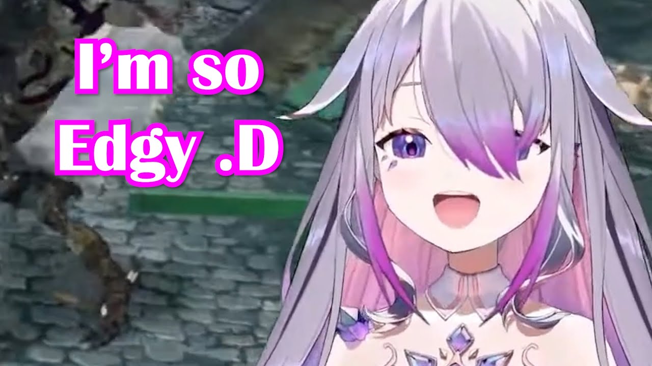 Emo Biboo is too excited to stay in character - YouTube