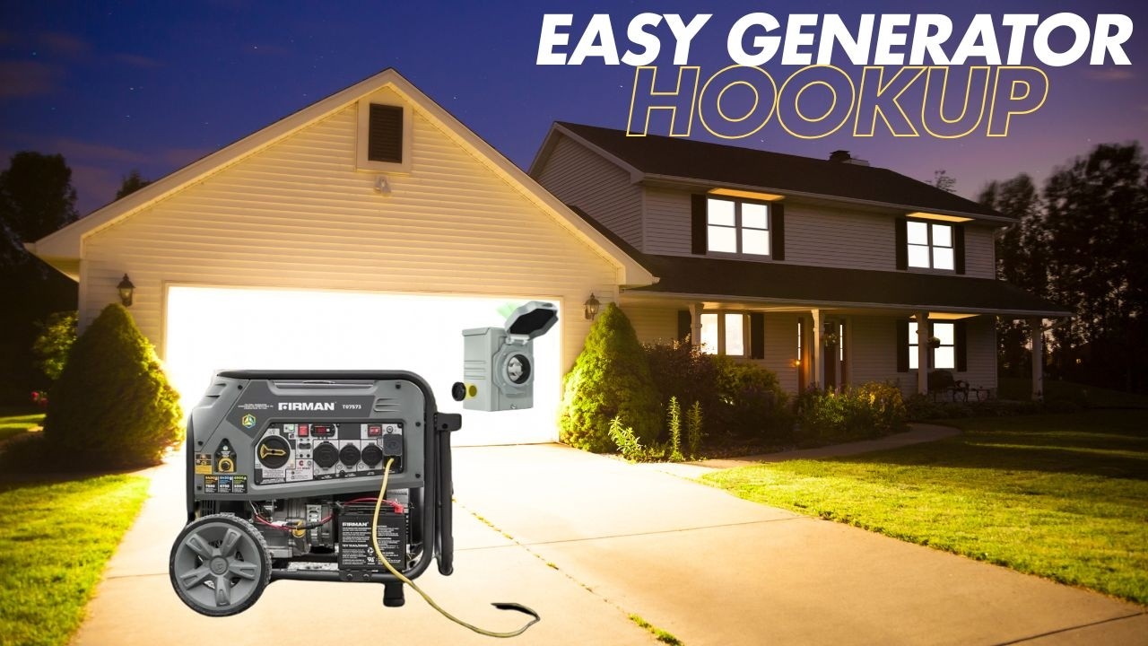 How To Connect A Generator To Your House | Step-By-Step Tutorial - YouTube