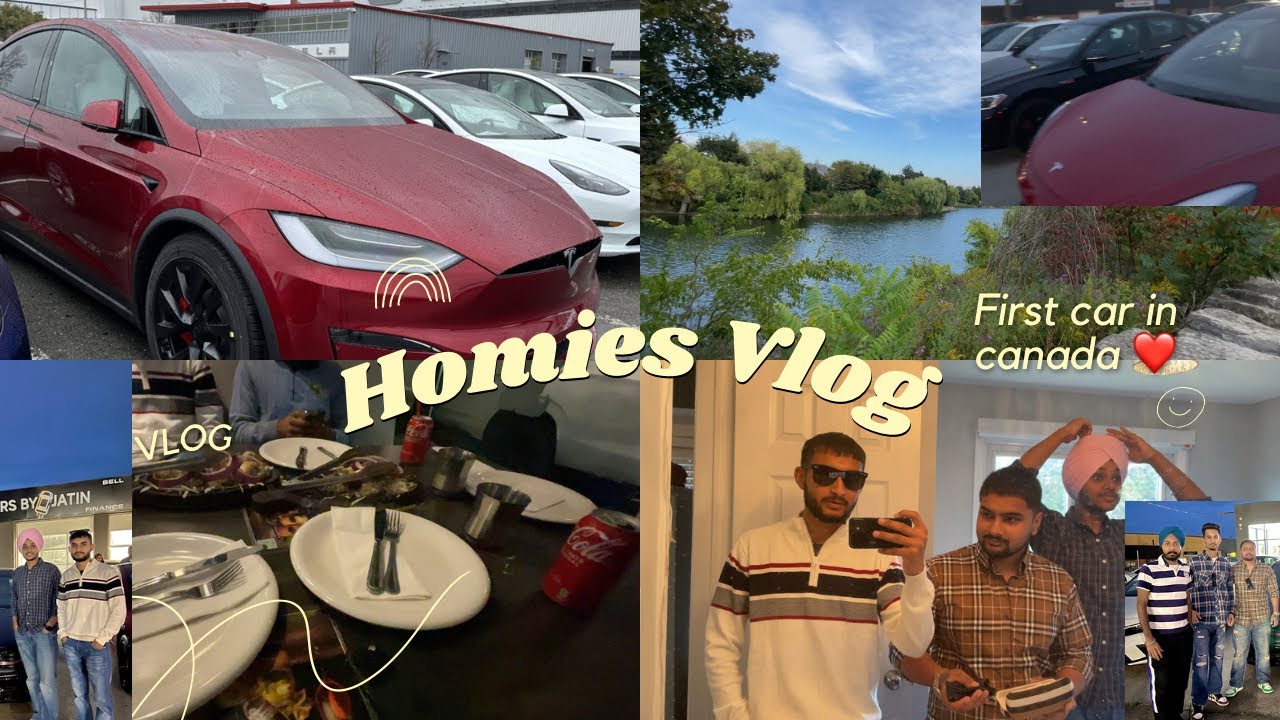 FIRST CAR IN CANADA 🇨🇦| BRAND NEW🚗| HOMIES VLOG ️ - YouTube