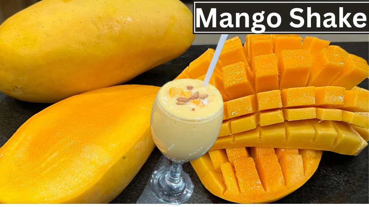 Mango Shake Recipe | Thick Mango Shake | At Home | - YouTube