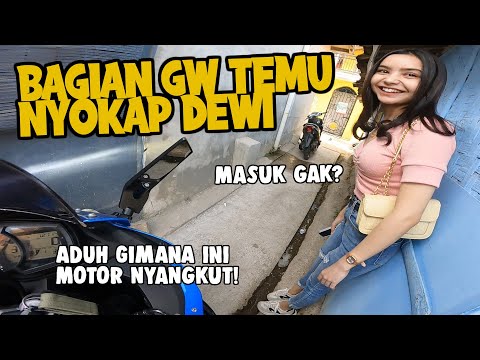 PERTAMA KALI KE RUMAH DEWI PAKE ZX25R, MASUK GANG EH MALAH NYANGKUT DONG INI GIMANA‼️