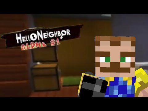 Minecraft Hello Neighbor Alpha 1 Trailer Remake - YouTube