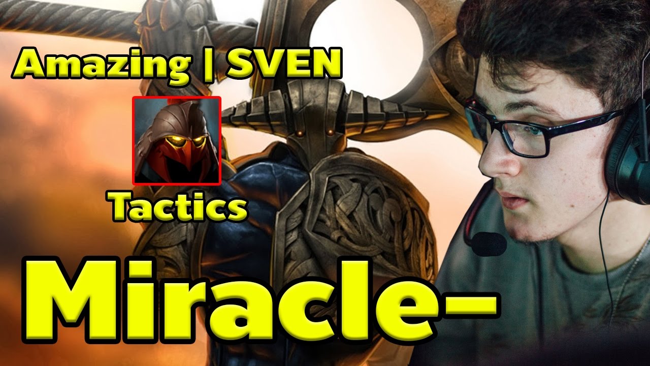 Miracle- Sven Amazing | Helm of the Dominator Tactics - YouTube