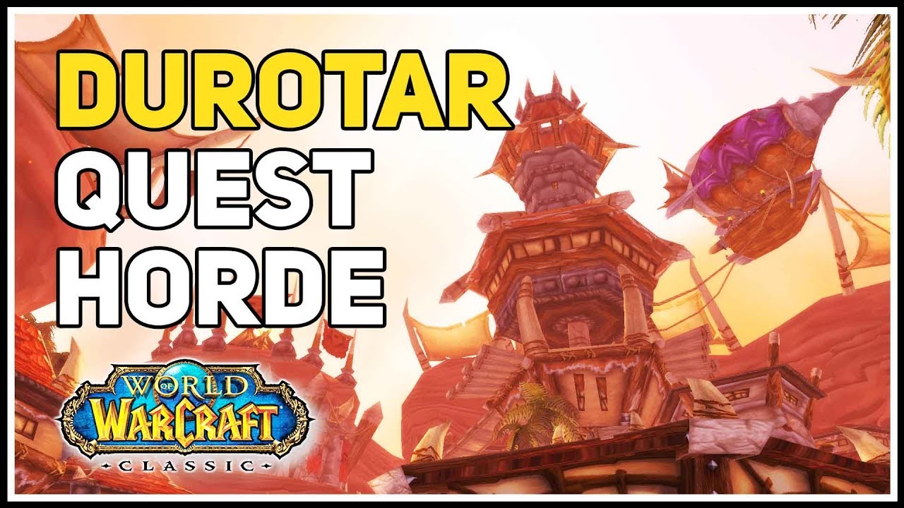 Margoz WoW Classic Quest - YouTube