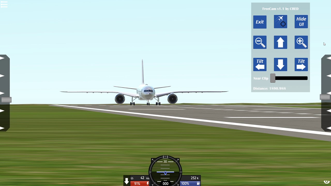 [SimplePlanes] Boeing B777X-9 Takeoff - YouTube