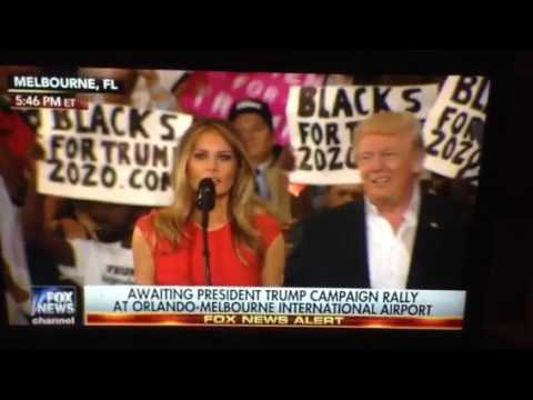 First lady says The Lord's Prayer