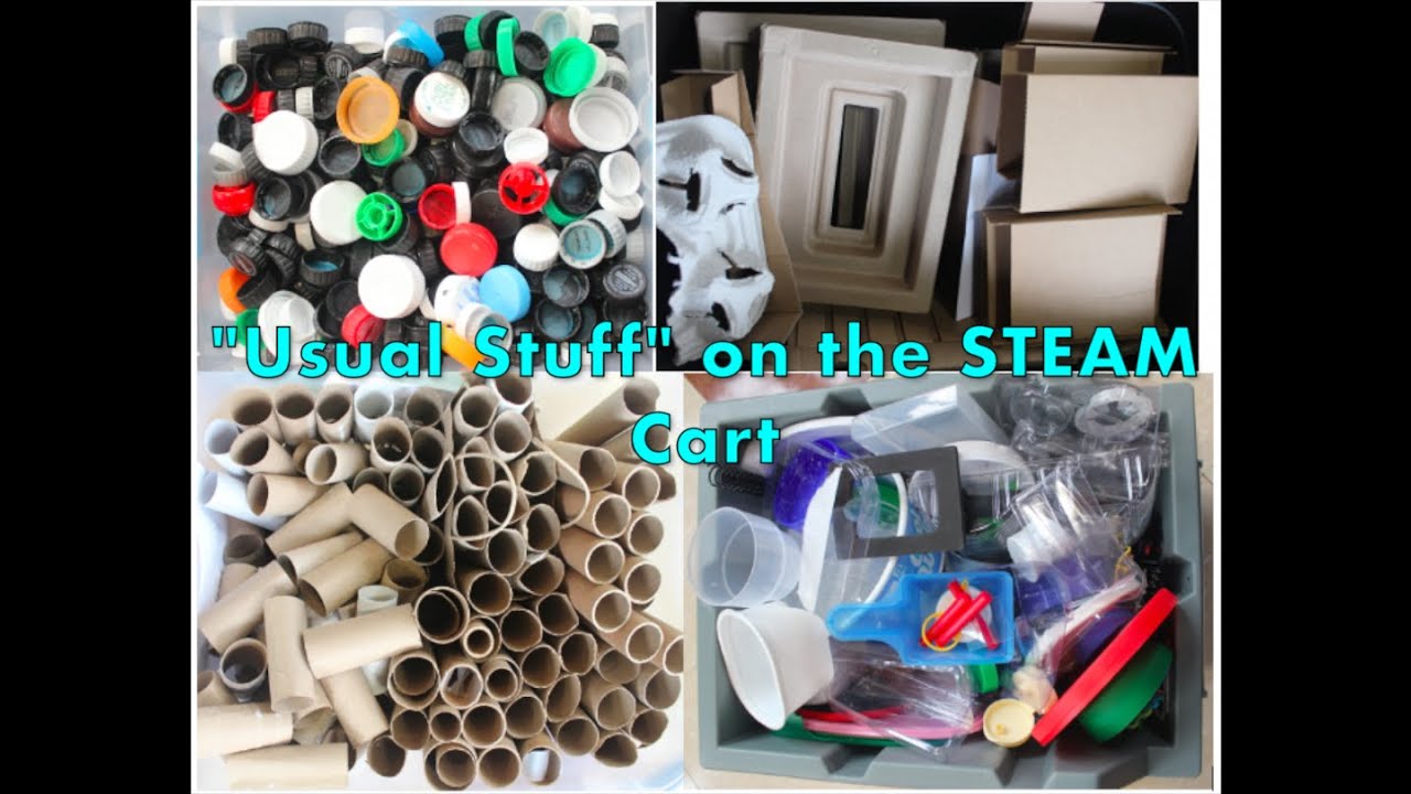 "Usual" STEAM Cart Supplies - YouTube