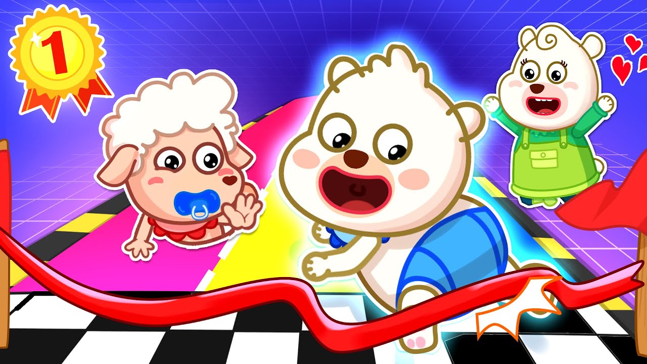 Who Will Win the Crawling Race? Baby's First Steps Funny Moments😆 ...