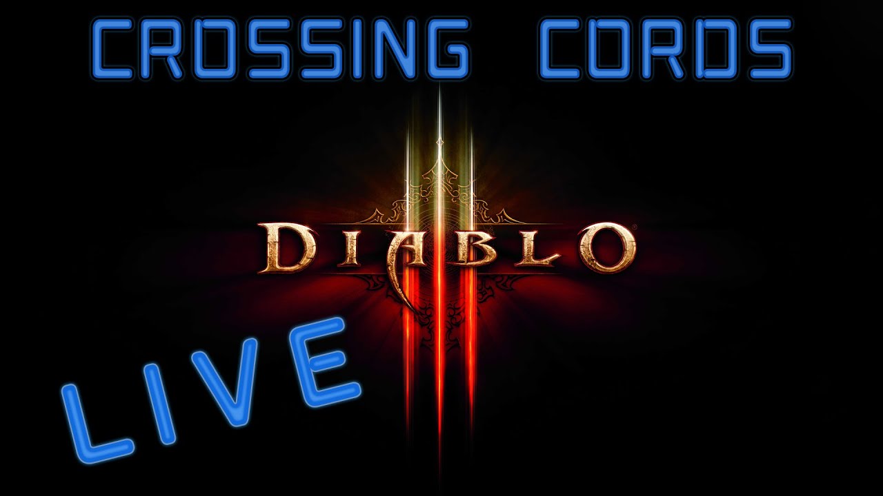 Playing Diablo 3 On Crossing Cords! - YouTube