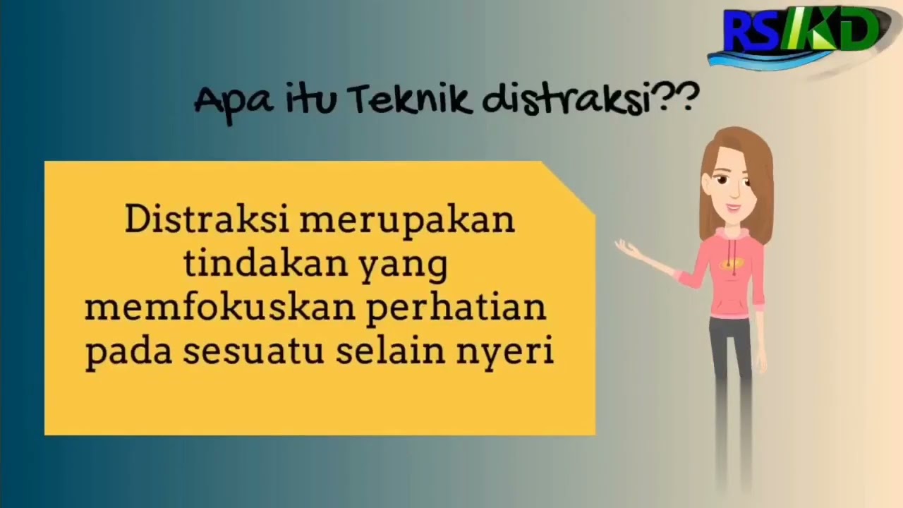 cara mengurangi nyeri dengan teknik distraksi relaksasi - YouTube