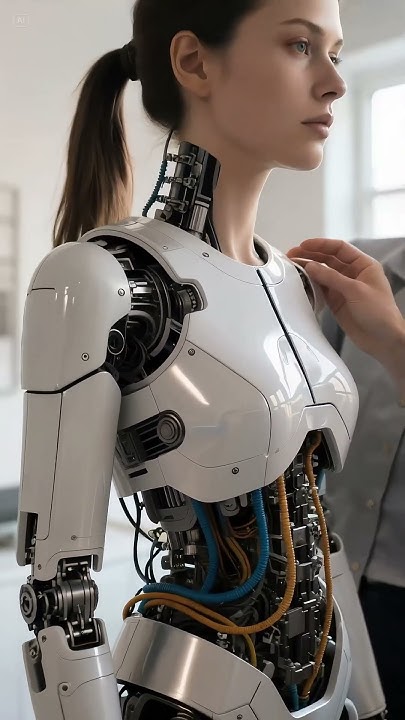 Bringing Robots to Life 🤖 | Human-like Android In Development #robot #android #shorts #ai # ...