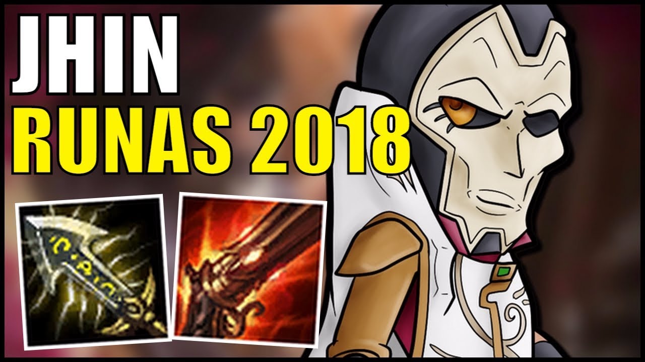 JHIN ADC vs TWITCH [GUÍA RUNAS 2018] - League of Legends - YouTube