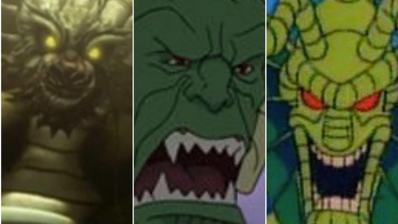 "Fin Fang Foom" Evolution in Cartoons. (1994-2021) (Marvel Comics ...