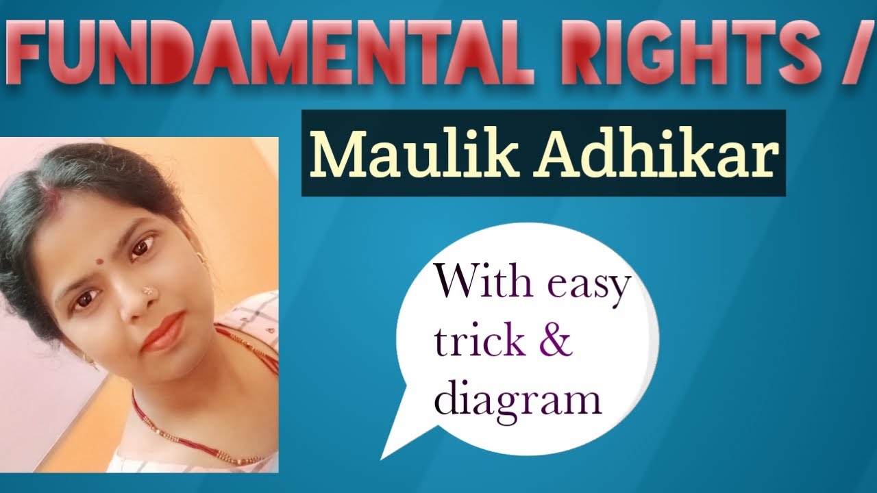 Fundamental Rights of Indian Constitution/ Maulik Adhikar with Easy ...