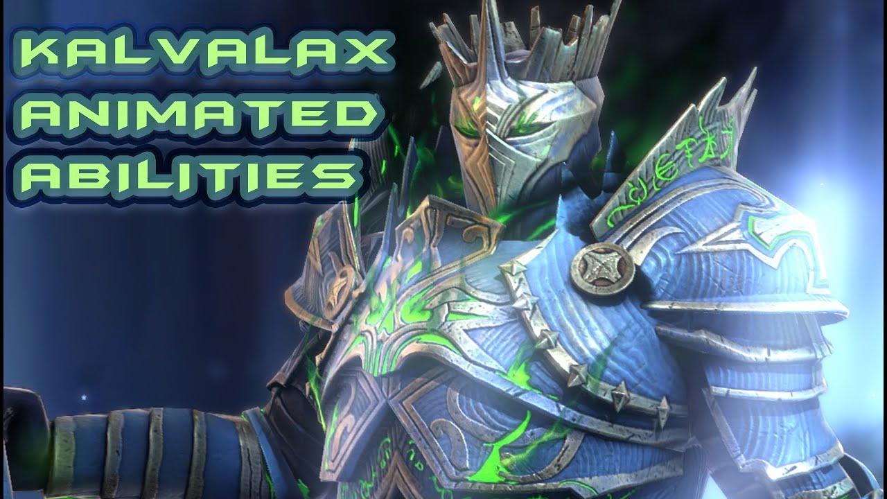 Raid Shadow Legends ¦ #Kalvalax Animated Champion abilities ¦ Created ...