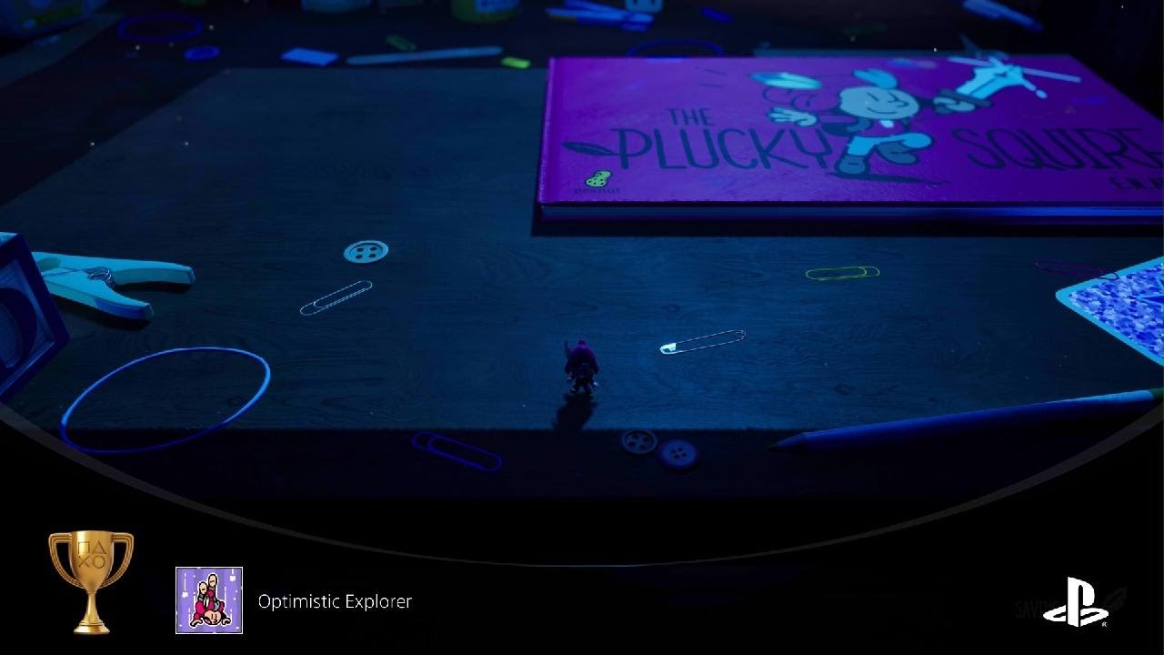 The Plucky Squire Optimistic Explorer Trophy PlayStation 5 PS5 - YouTube
