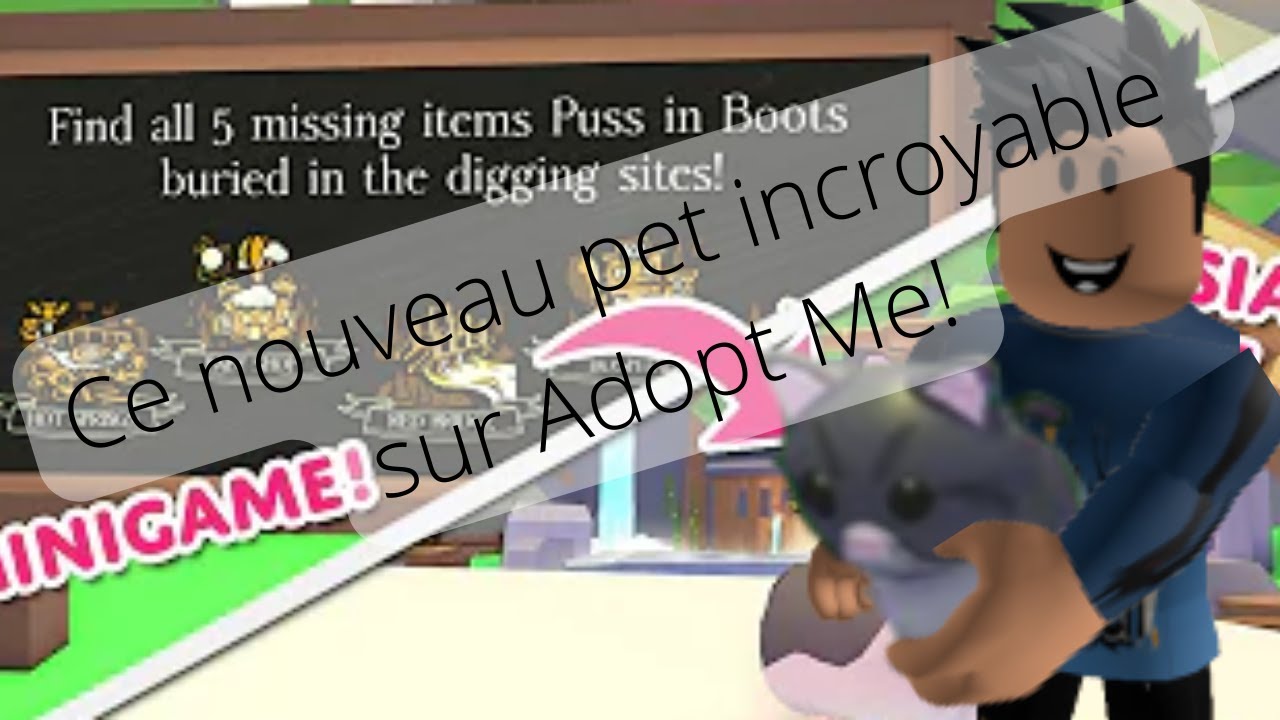 QUE CONTIENDRA L'EVENT DU CHAT BOTTÉ SUR ADOPT ME ??!! - YouTube