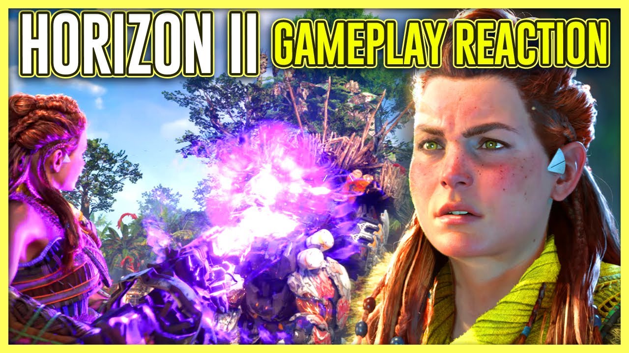 Horizon 2 Forbidden West PlayStation 5 Gameplay Live Reactions - YouTube