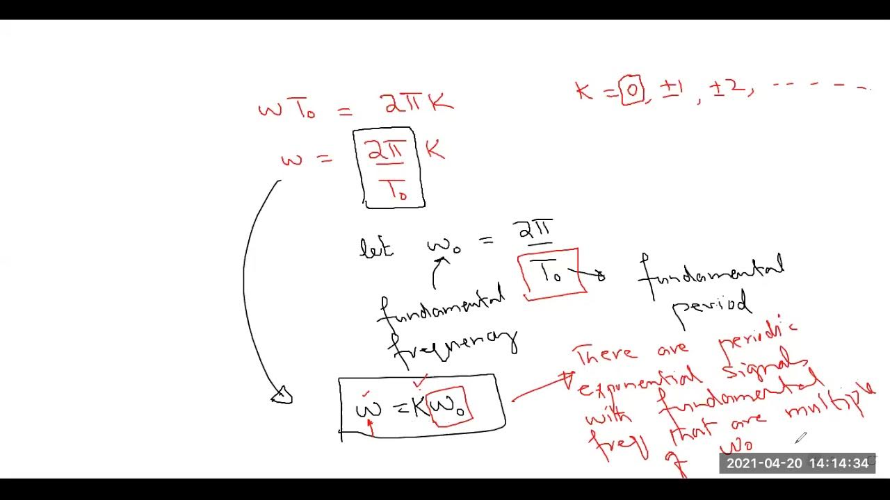 signal and system lecture 3 part 1. - YouTube