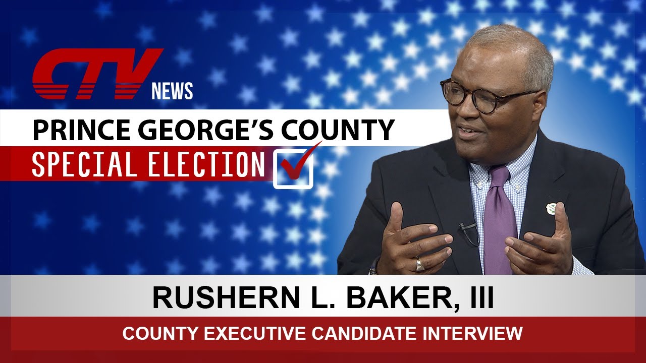 Prince George's County Executive Candidate - Rushern Baker - YouTube