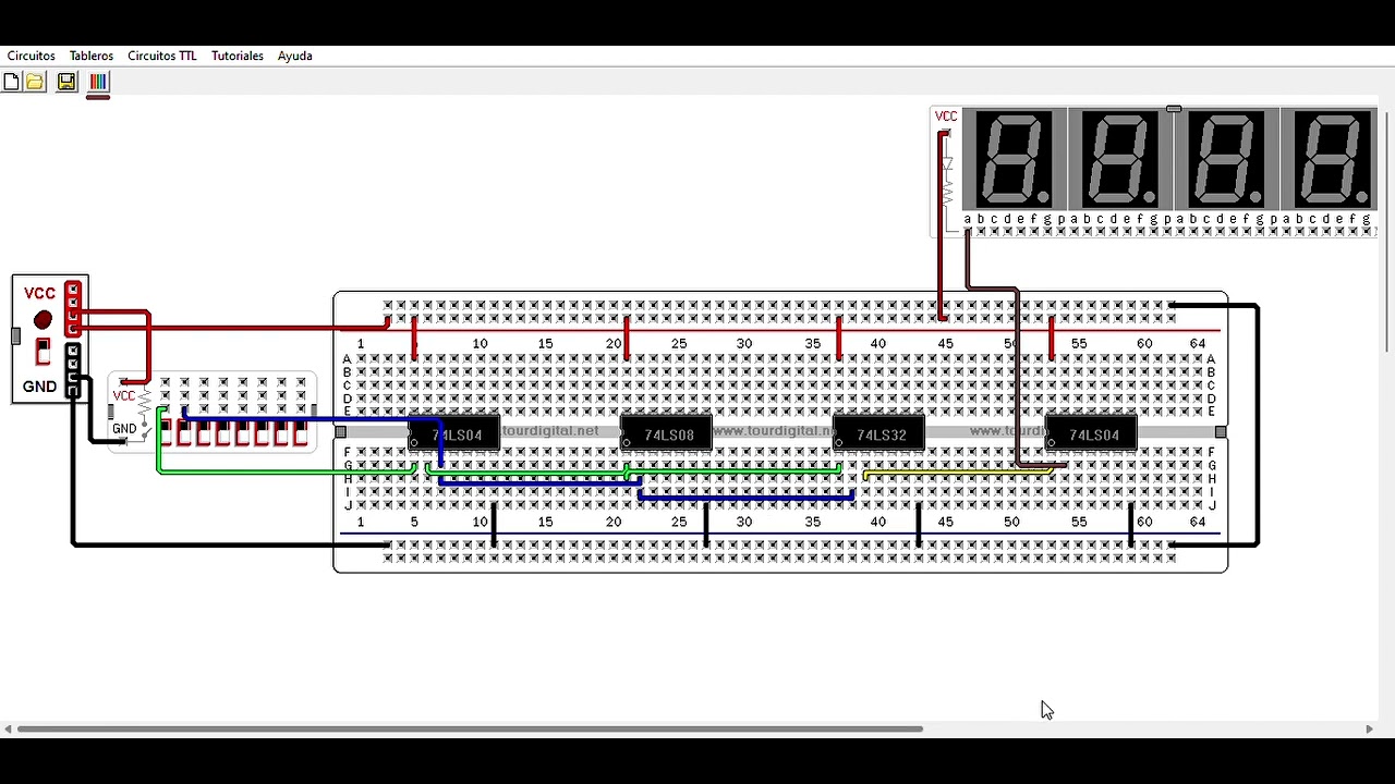 Constructor Virtual y Simulador de Circuitos Digitales (GAtO) - YouTube