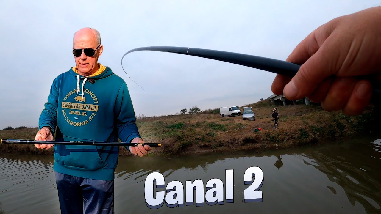 PESCA en Canal 2. Pesca con BOYA. Pejes con Anchoa - YouTube
