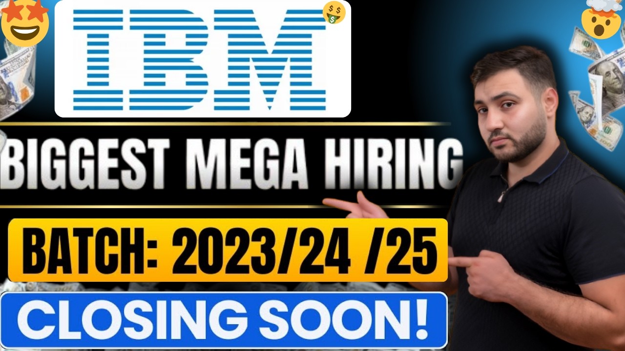 IBM Recruitment 2024 | OFF Campus Drive For 2024 , 2023 Batch Hiring ...
