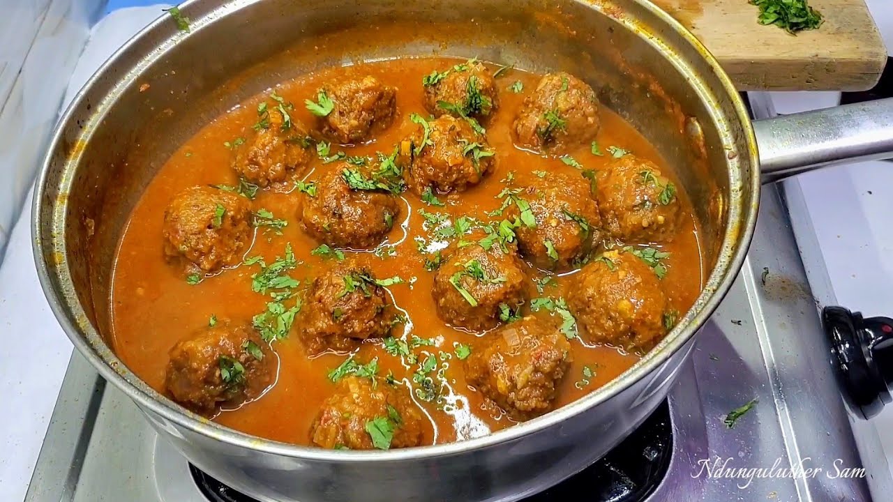 I wish i tried this earlier || Sossi meat balls & Sossi meat balls stew ...