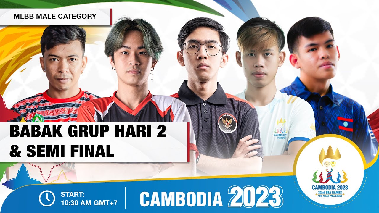 🔴Live | MLBB SEA Games Kategori Pria | Hari 2 | Babak Grup - YouTube