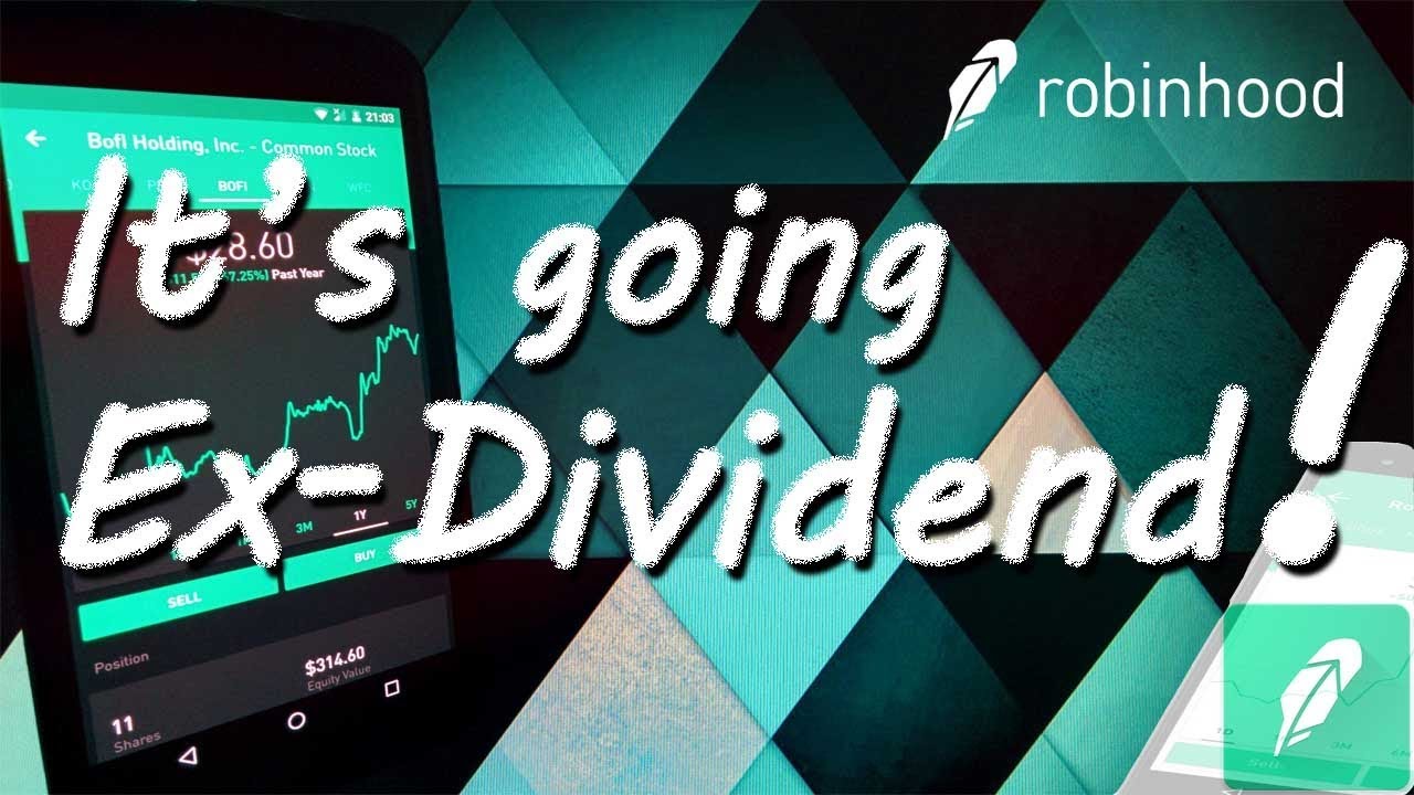 HIGH DIVIDEND ETF for DIVIDEND CAPTURE! | Robinhood APP - YouTube