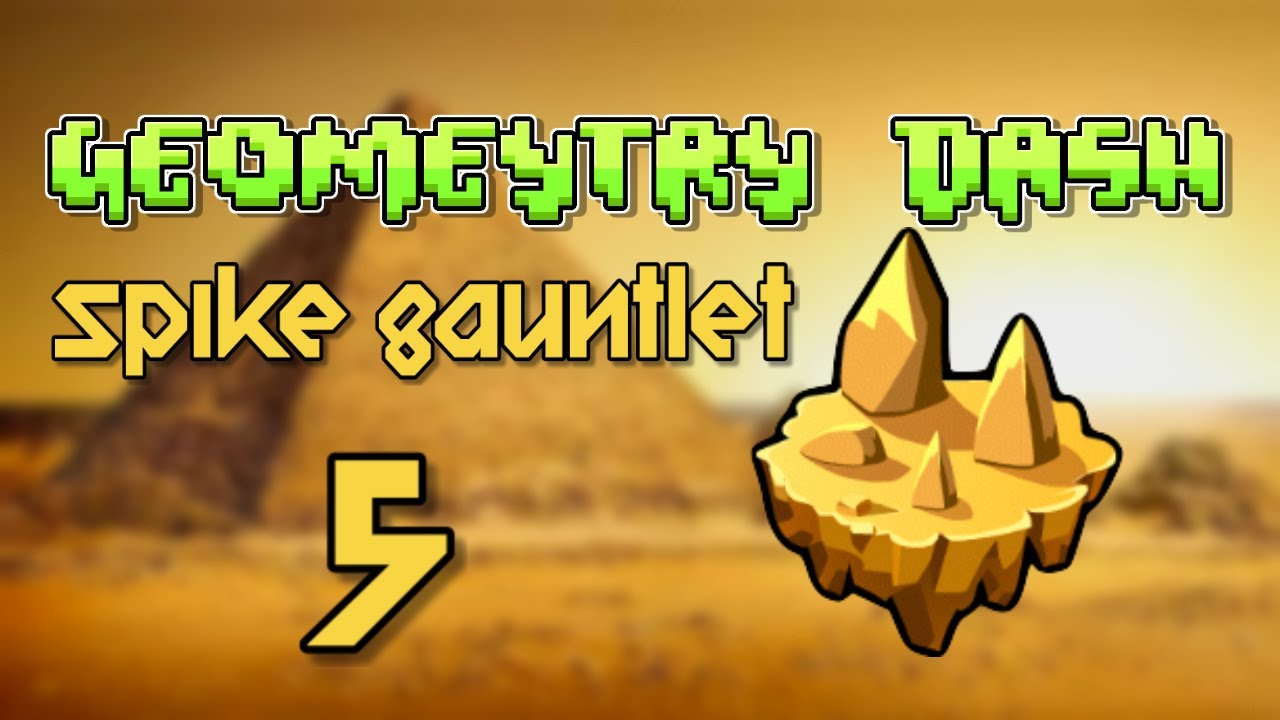 Geometry dash - Powerful by GD Jose (Spike Gauntlet level 5) - YouTube