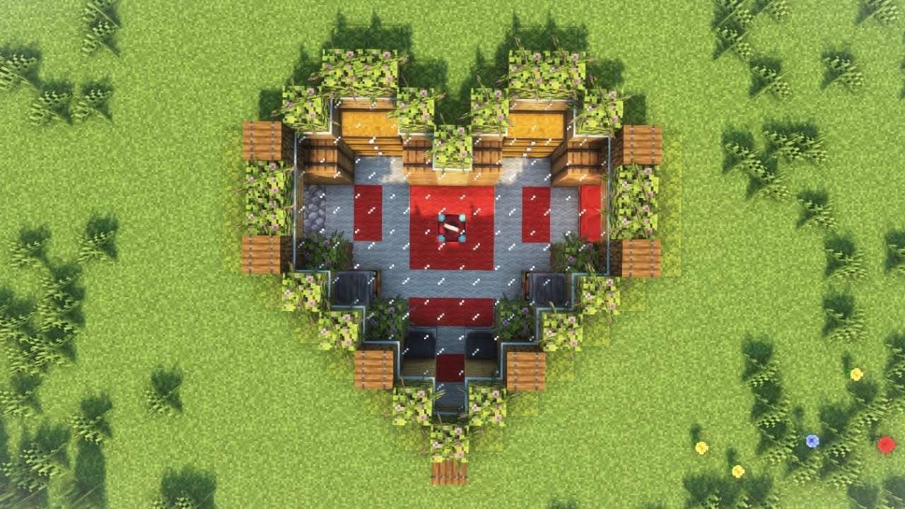 Minecraft Starter Heart Base ️🏠 - YouTube