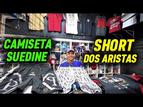 🚨 FORNECEDOR SECRETO DE CAMISETA SUEDINE E SHORTINHO DOS ARTISTA NA FEIRINHA DA MADRUGADA