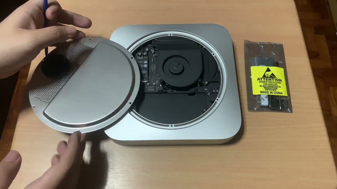 Mac Mini 2014 NVMe SSD Upgrade - YouTube