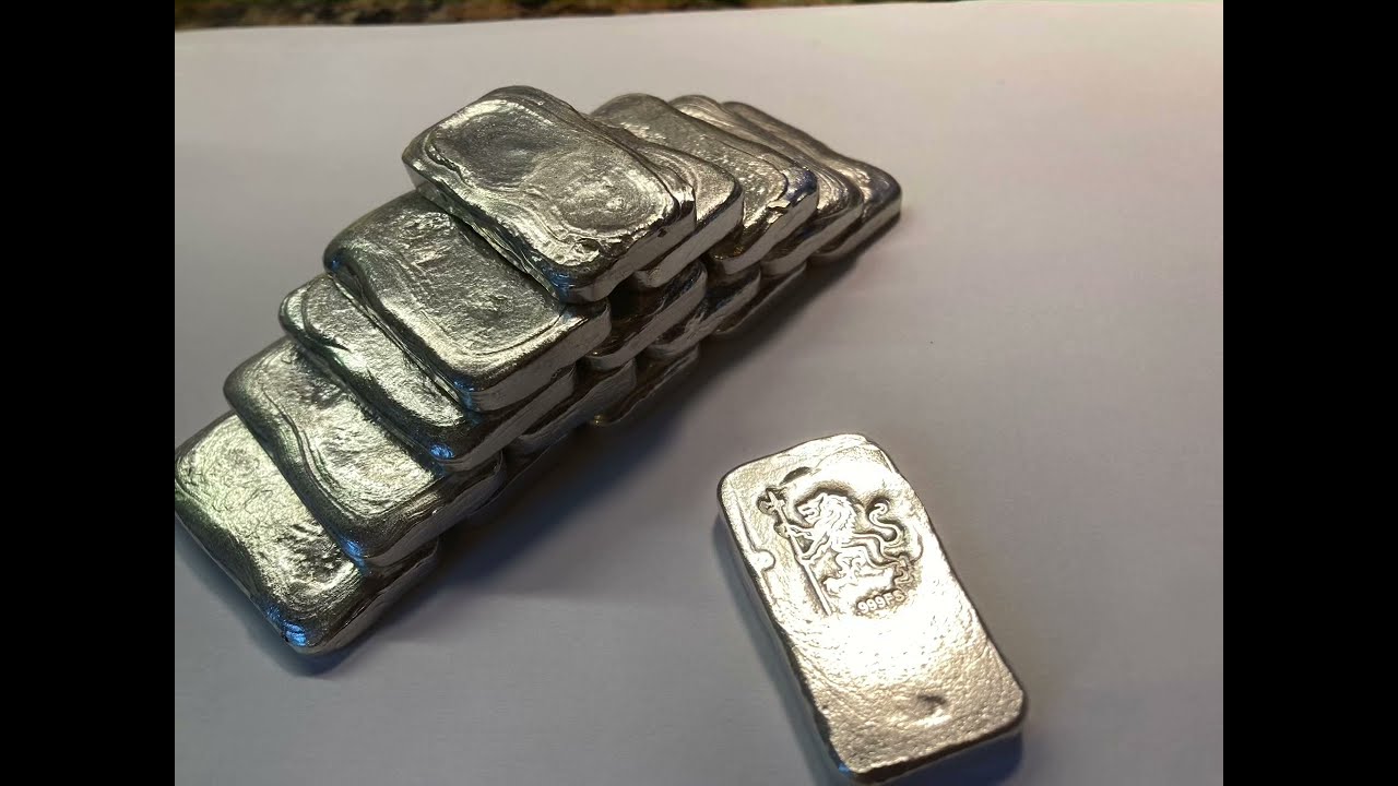 Refining sterling silver - YouTube