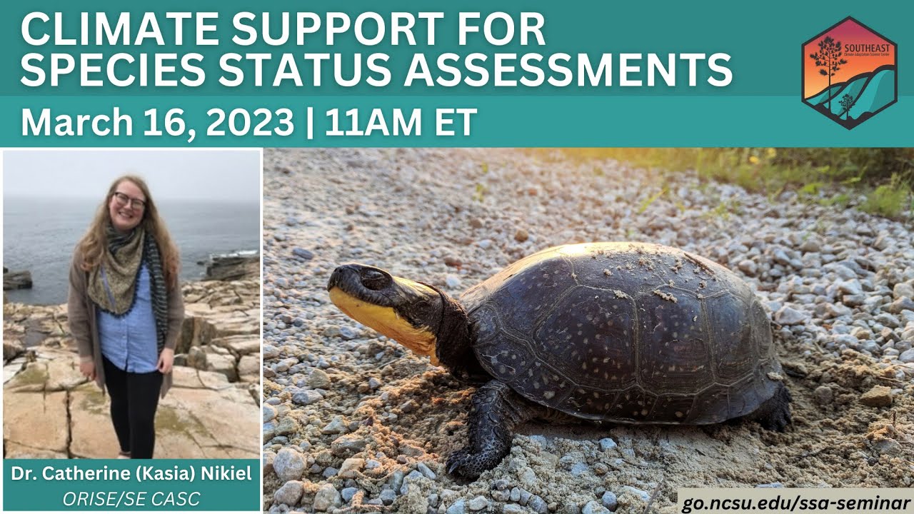 Climate Support for Species Status Assessments - YouTube