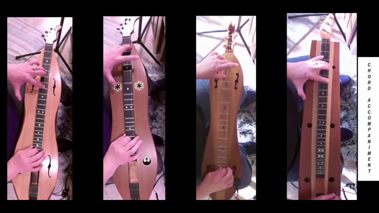 One Waltz, Four Dulcimers: In the Forest Beyond the Lake played on mountain dulcimer - YouTube