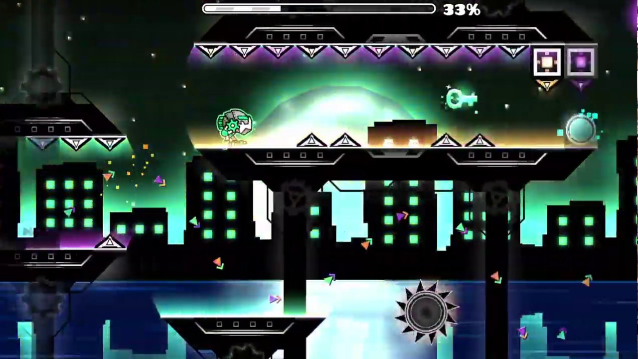 - REBEAT -(Easy Medium demon) ''Neon City'' 200% by WSKKung | Geometry ...