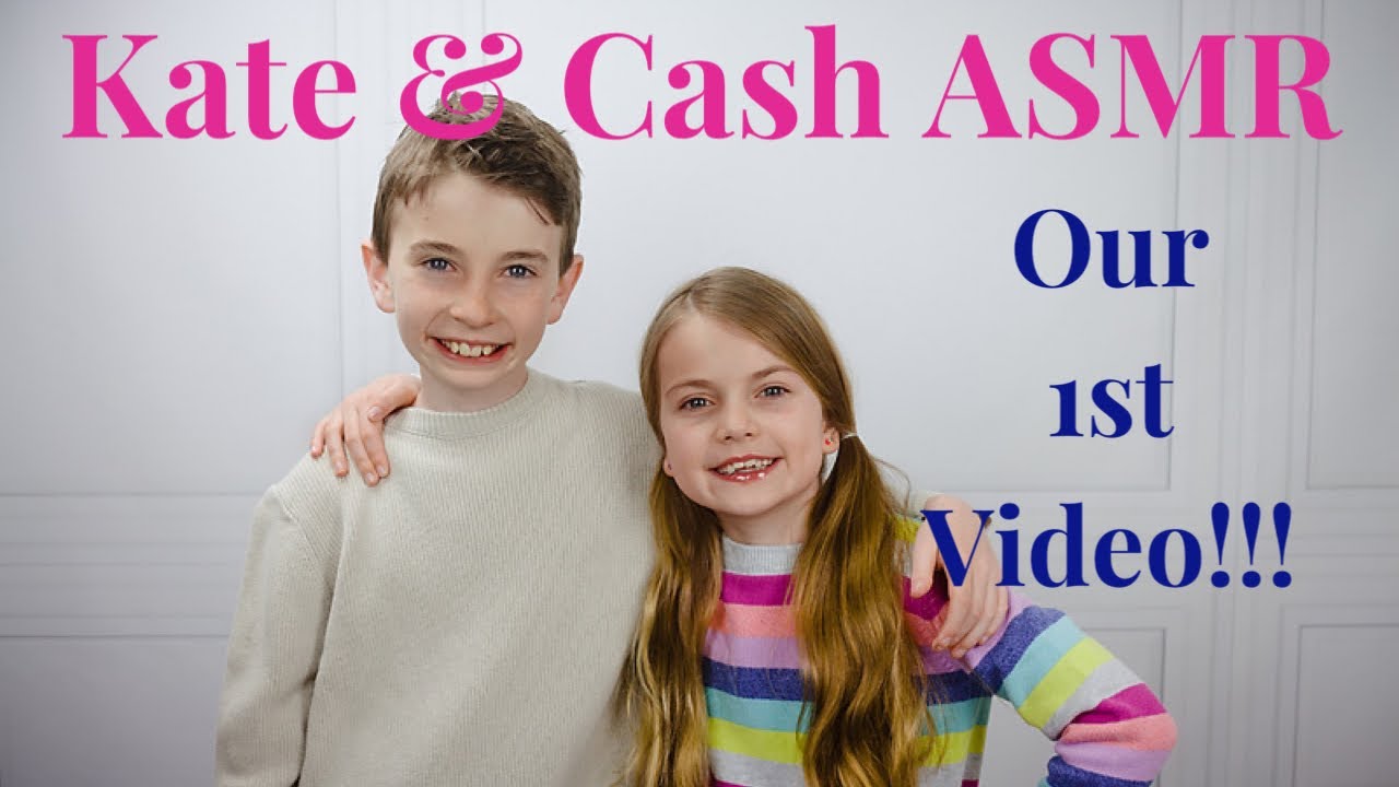 Our 1st ASMR Video | ASMR Relaxing Sounds | ASMR Kids - YouTube