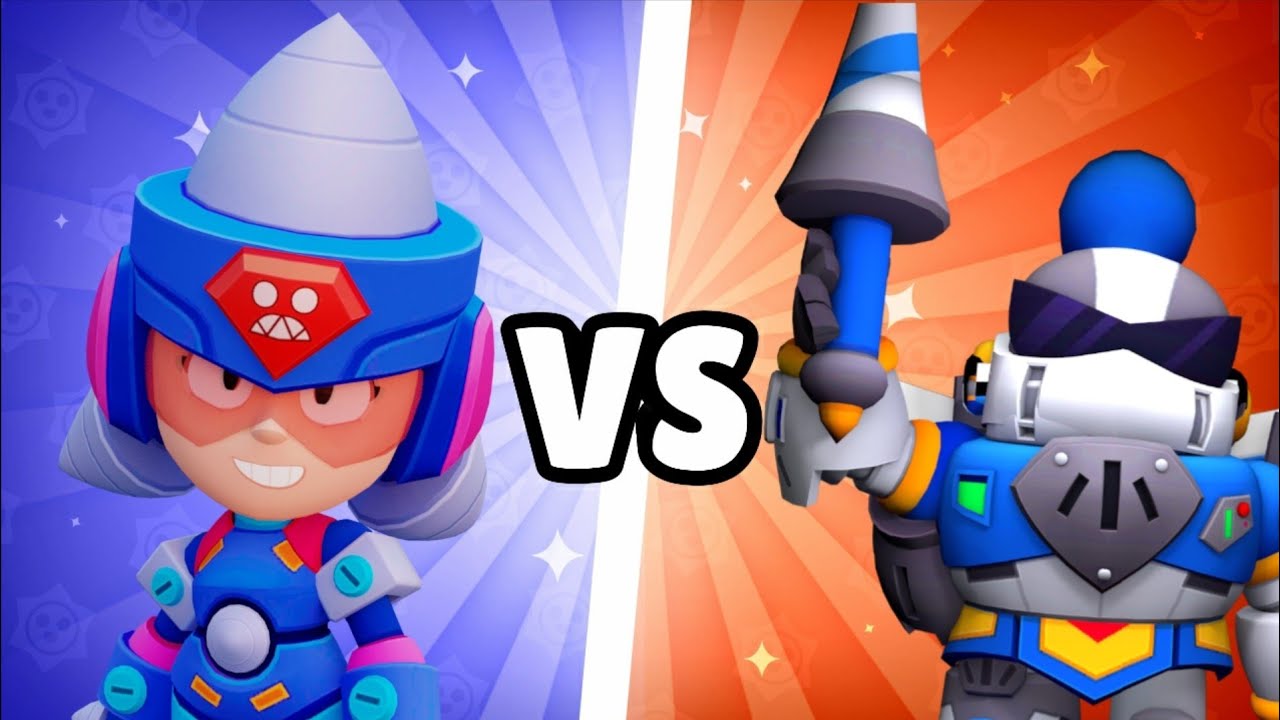 BRAWL STARS JACKY ULTRAPERFORADORA VS SURGE PALADÍN MECA - YouTube