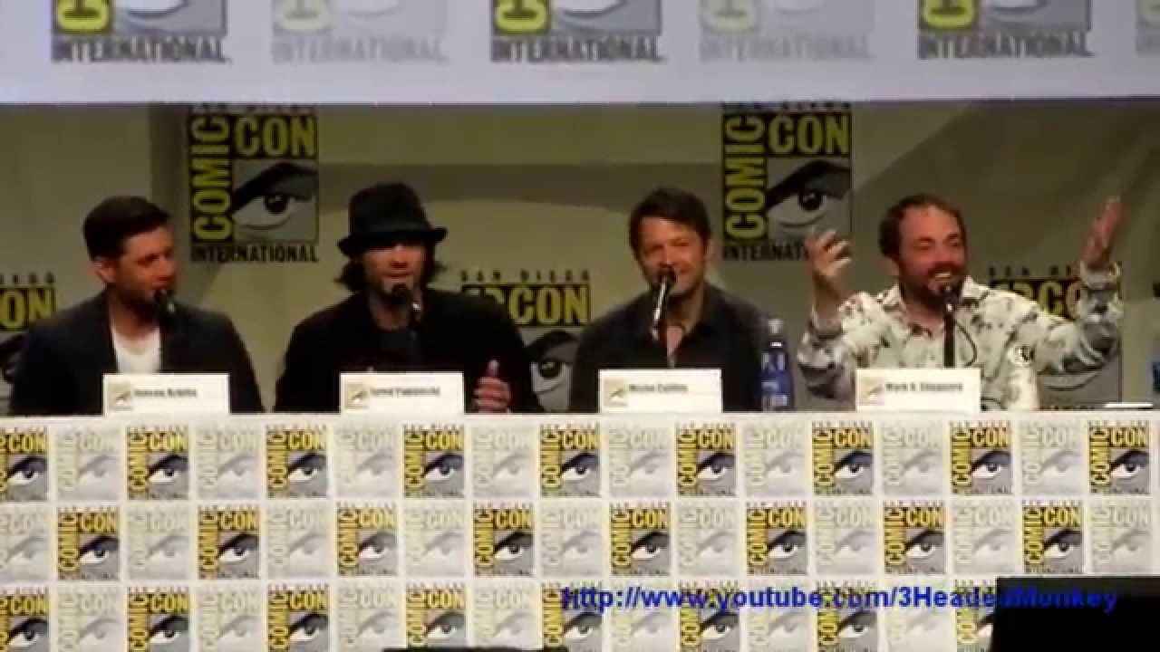 Comic Con 2014 Supernatural Panel Clip 3 - YouTube