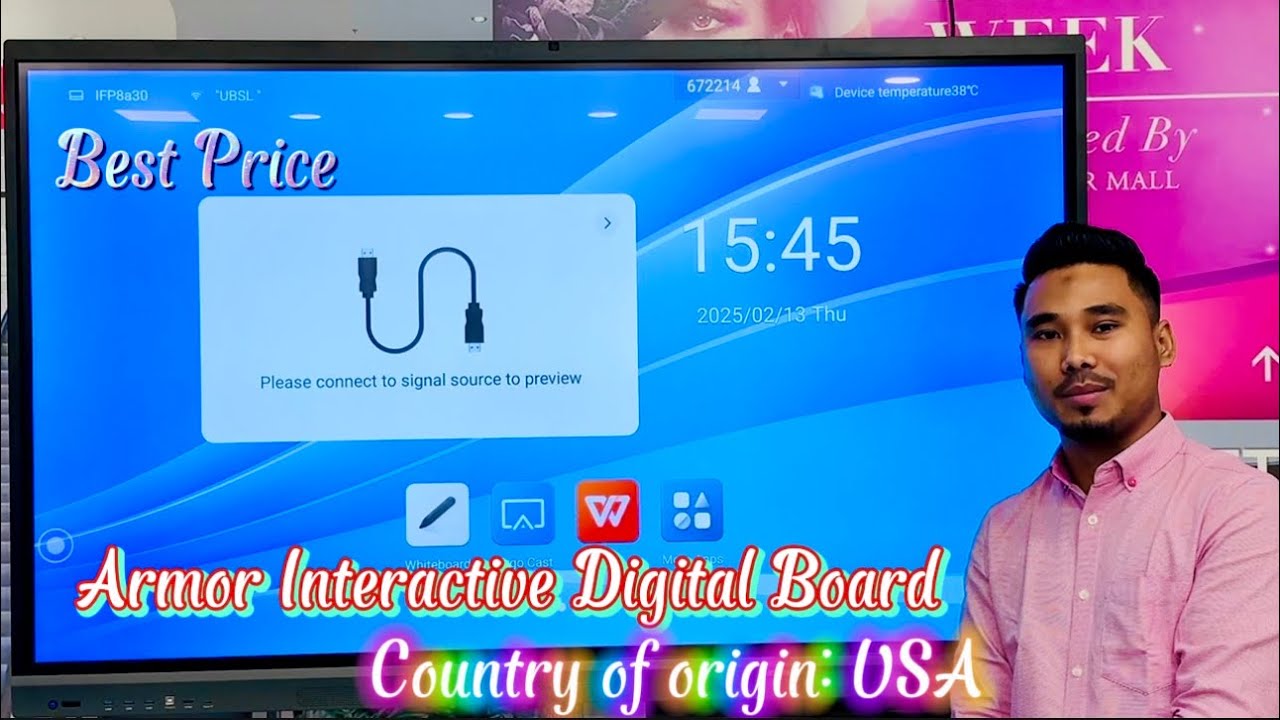 Armor ARM04 Interactive Digital Board | Digital Board BD - YouTube