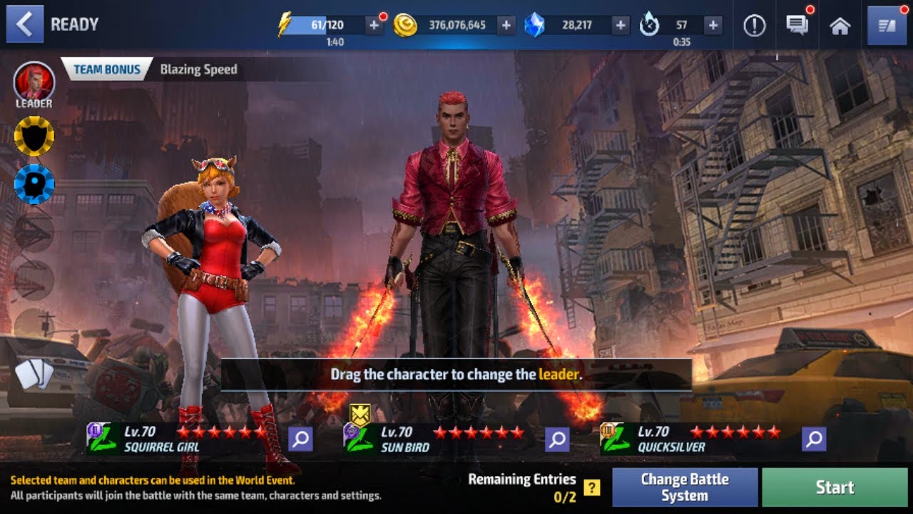 Marvel Future Fight World Event Sunbird,Quicksilver,Squirrel Girl - YouTube