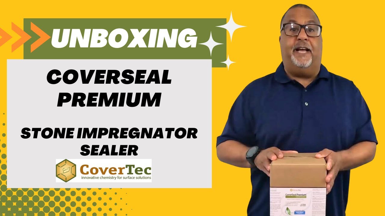 CoverSeal Premium Stone Impregnator Sealer - Unboxing Video - CoverTec ...